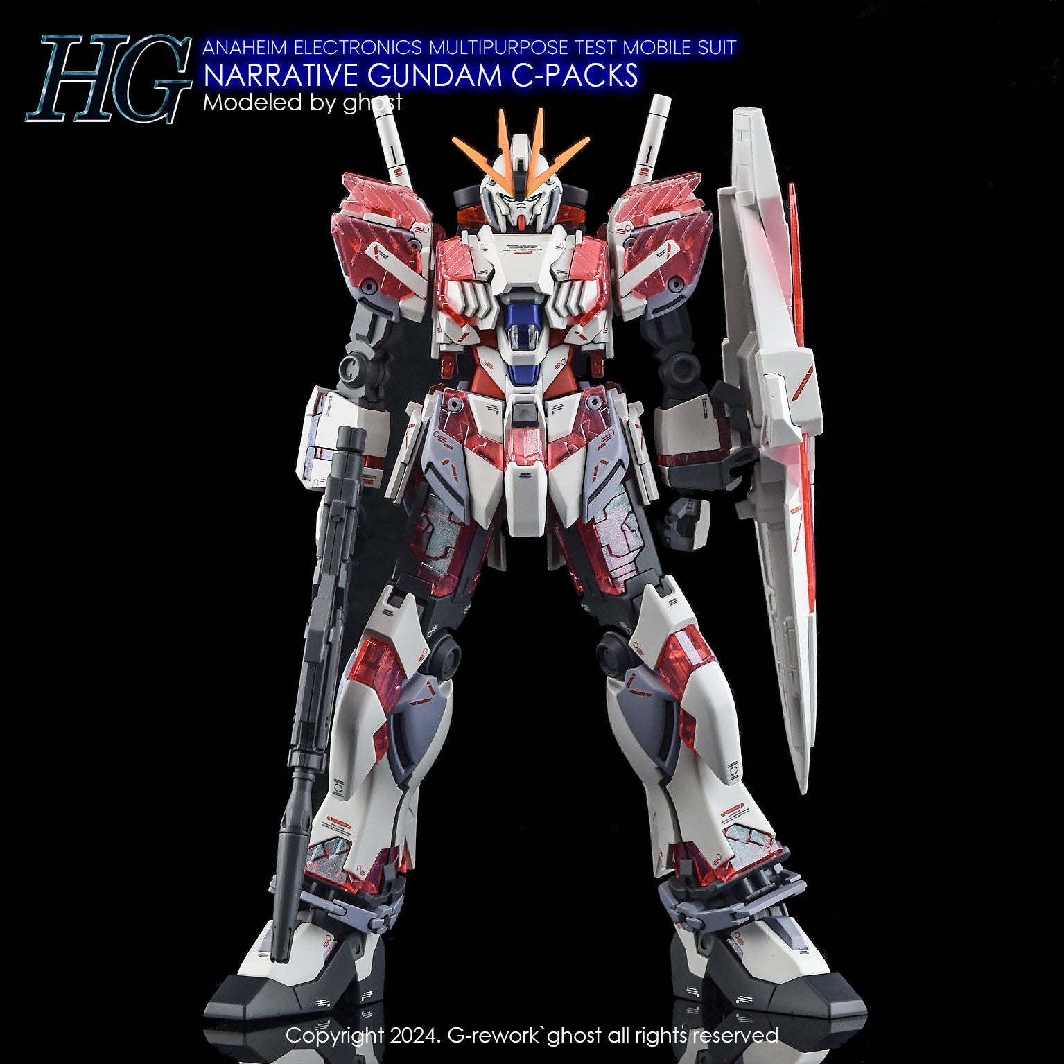 G-REWORK - Custom Decal - [HG] RX-9/C Narrative Gundam C-Pack