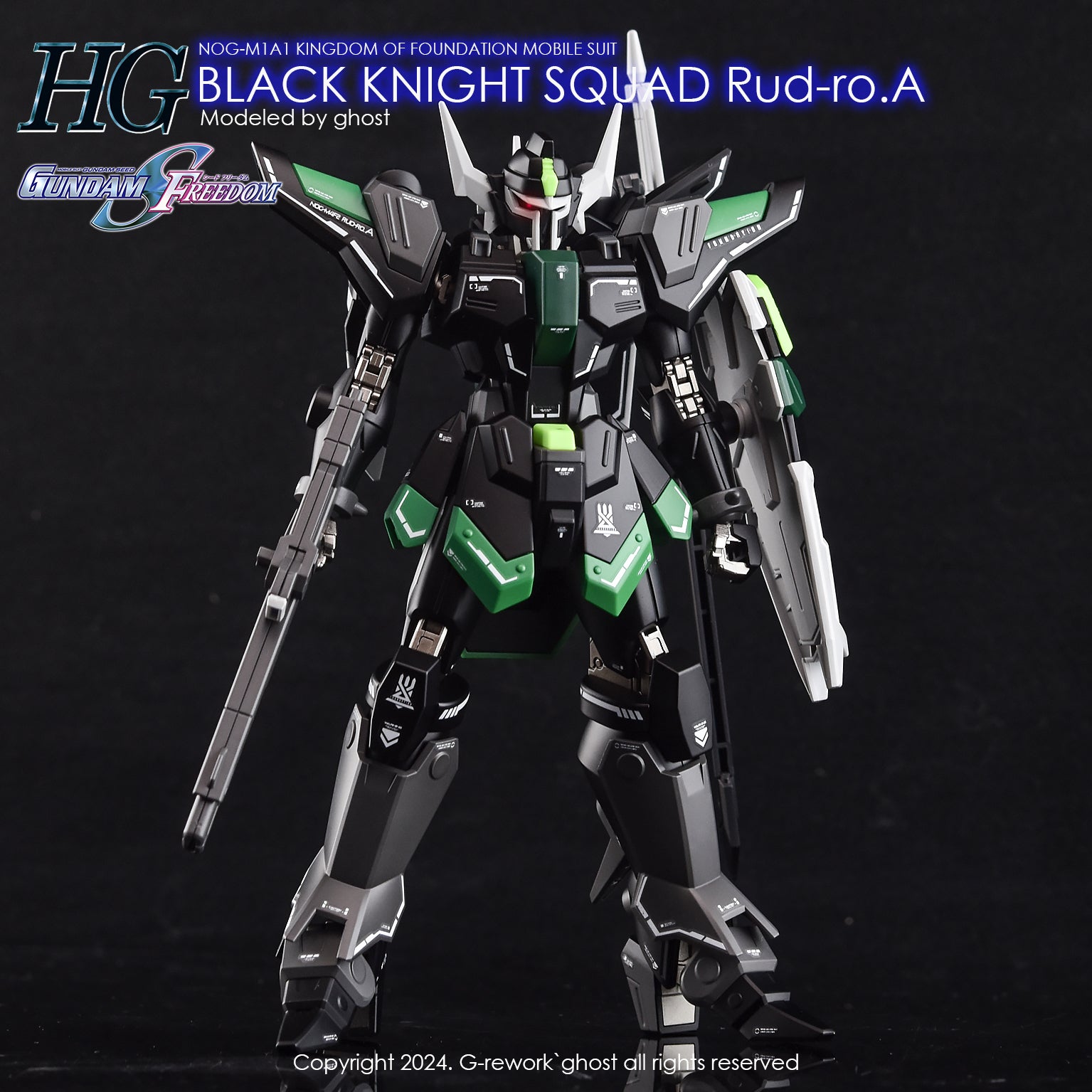 G-REWORK - Custom Decal - [HG] [SEED] B.K.S RUD-RO ( Series selectable