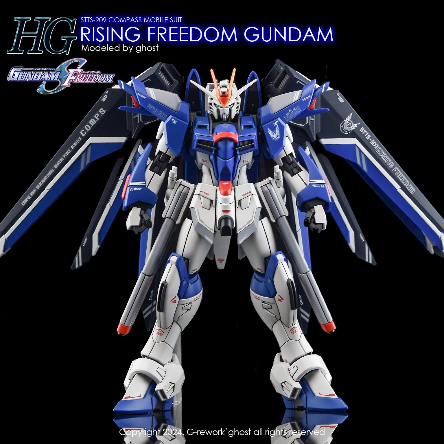 G-REWORK - Custom Decal - [HG] [SEED] Rising Freedom Gundam