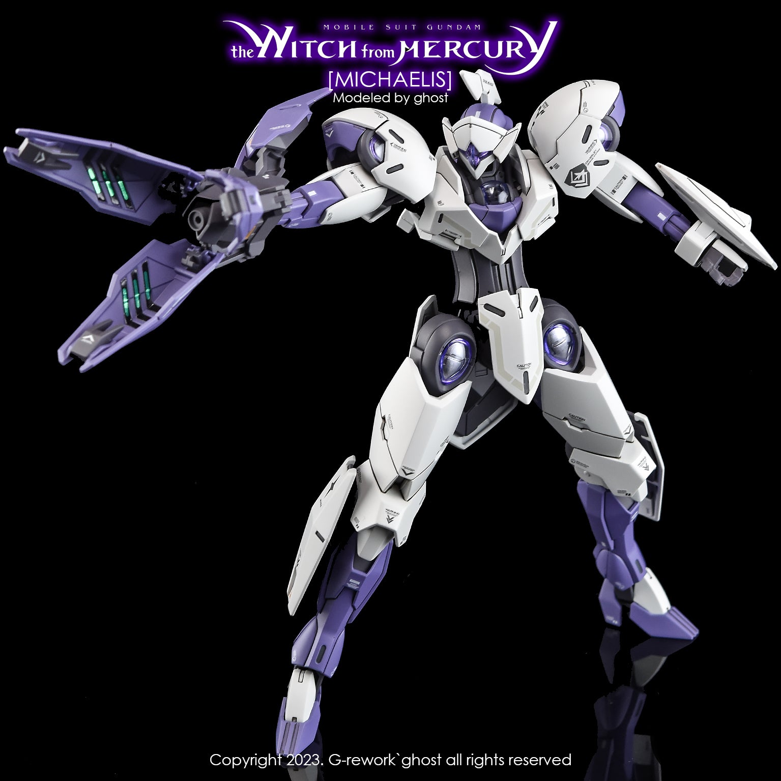 G-REWORK - Custom Decal - [HG] [The Witch From Mercury] Michaelis