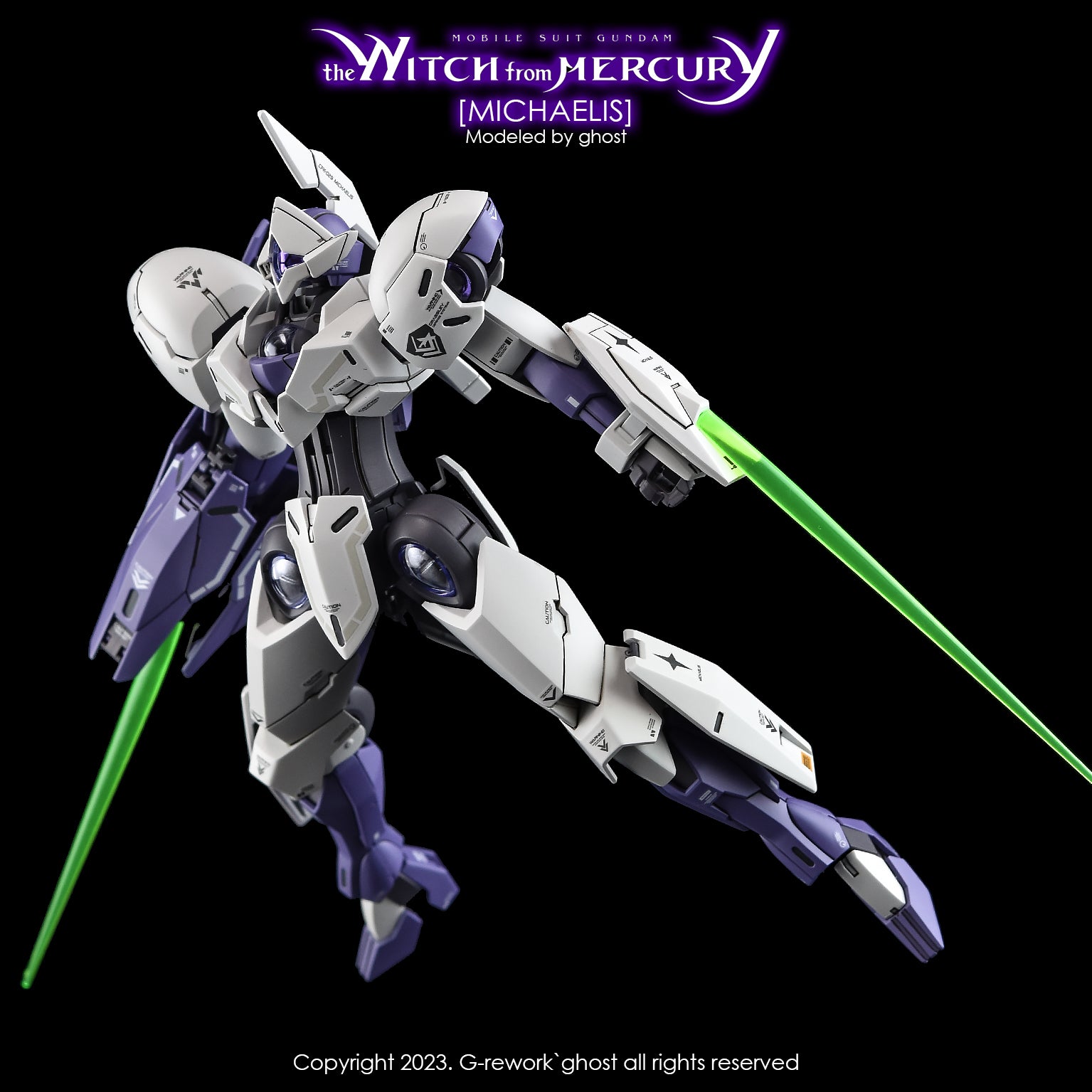 G-REWORK - Custom Decal - [HG] [The Witch From Mercury] Michaelis