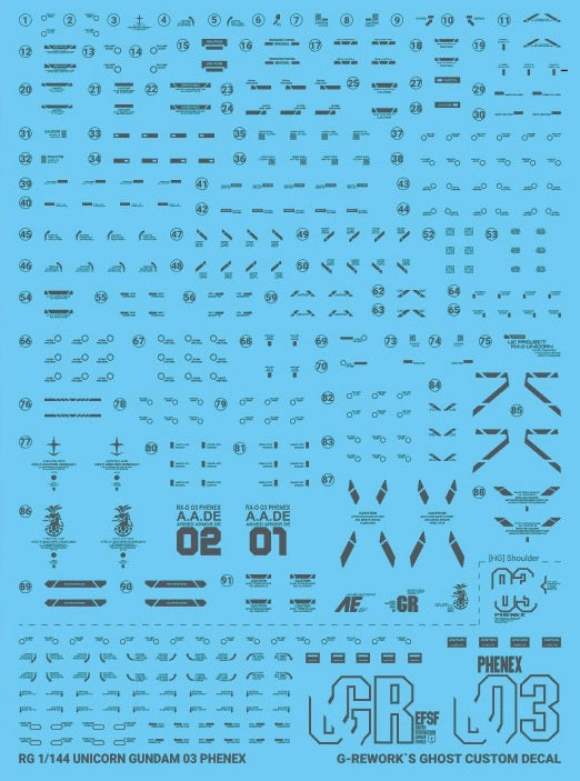 G-REWORK - Custom Decal - [RG] PHENEX NT U03